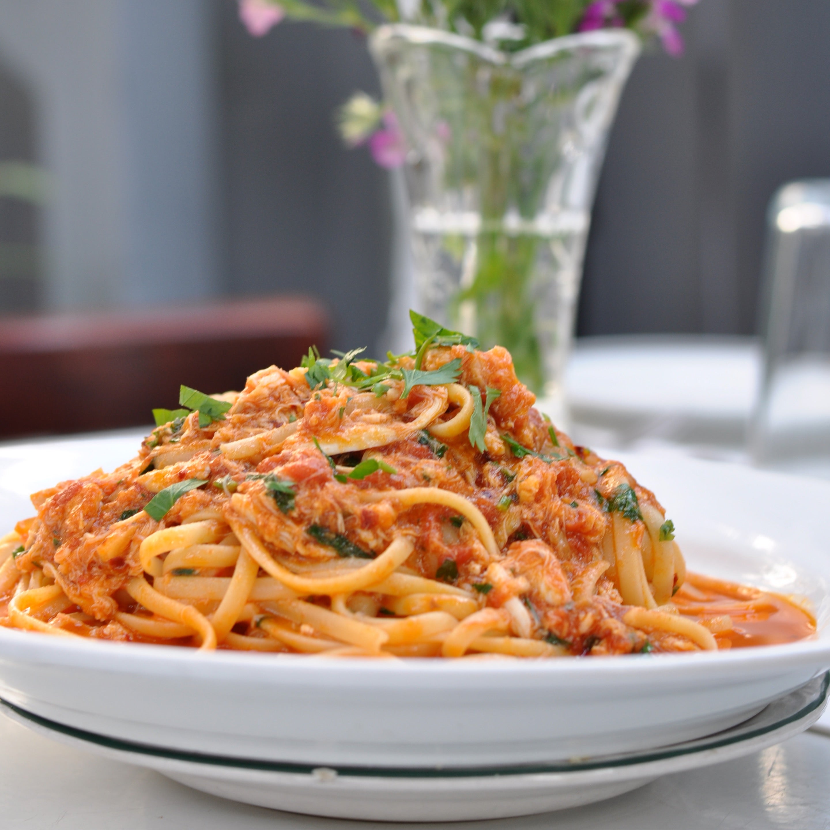 Crab Linguine | Gersi Restaurant